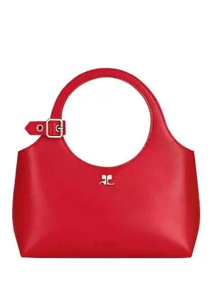 COURREGES Mini Holy Day Tote Bag - Red