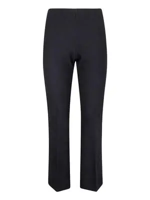 Seventy Pressed-crease Trousers - Black