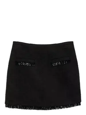 Cinq À Sept Kimmie Mini Skirt - Black