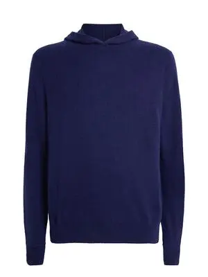 Rlx Ralph Lauren Cashmere Hoodie - Navy