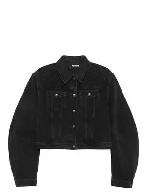 Remain Birger Christensen Denim Trucker Jacket - Black