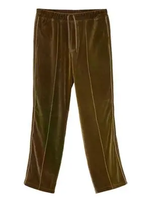 TOM FORD Velour Track Pants - Green