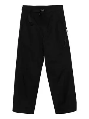 C.P. COMPANY Logo-patch Cargo Trousers - Black