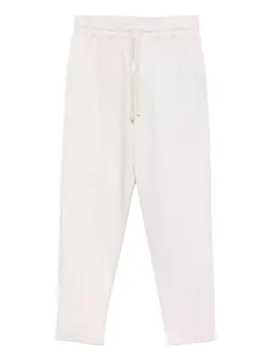 Eleventy Eleventy Vertical-Seamed Trousers Neutrals
