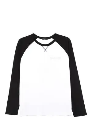 Balmain Two-tone T-shirt - White