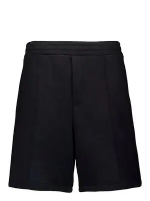 Valentino Garavani Cotton Track Shorts - Black