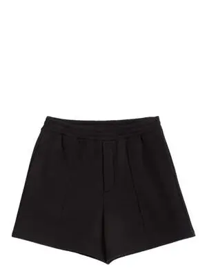 Valentino Garavani Cotton Track Shorts - Black