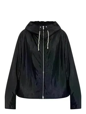 JIL SANDER Hooded Jacket - Black