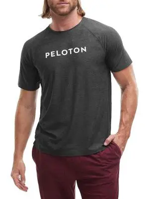 PELOTON Classic Fit Short Sleeve Top Black