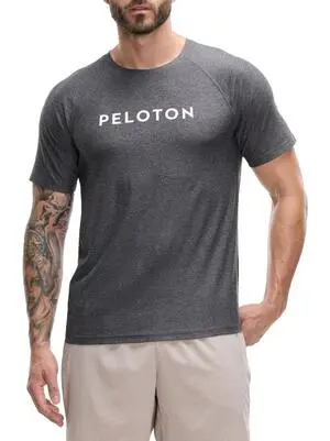 PELOTON Classic Fit Short Sleeve Top Slate