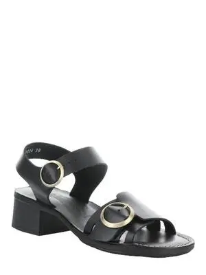Fly London Ebli Ankle Strap Sandal - Black