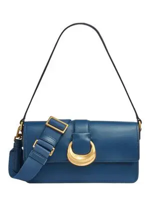 Donna Karan New York Valley Stream Convertible Shoulder Bag Peacock
