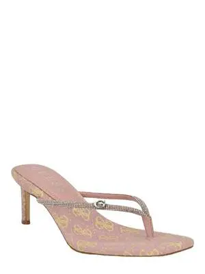 Guess GUESS Crystal Embellished Sandals Light Pink