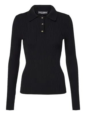Dolce & Gabbana Wool-blend Sweater - Black