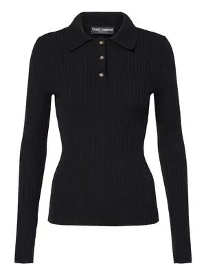 Dolce & Gabbana Wool-blend Sweater - Black