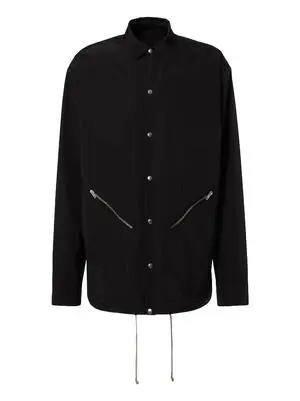 Rick Owens Tour Technical Overshirt - Black