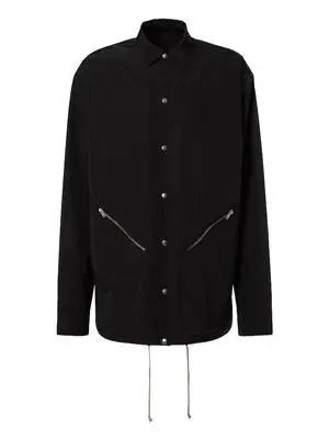 Rick Owens Tour Technical Overshirt - Black