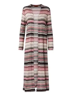 Missoni Zig Zag Lamé Cardigan - Multicoloured