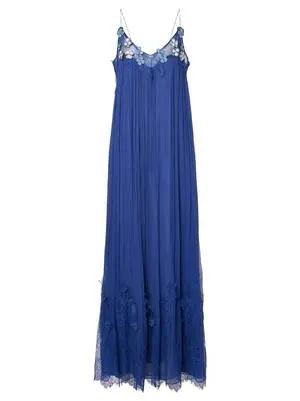 Costarellos Kenda Embellished Maxi Dress - Blue
