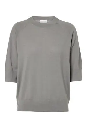 Dries Van Noten Merino Wool Top - Grey