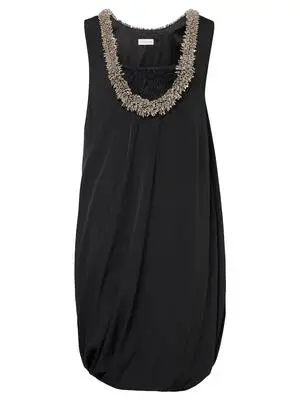 Dries Van Noten Embellished Minidress - Black