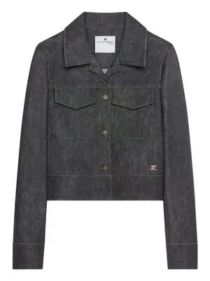 COURREGES Denim Jacket - Grey