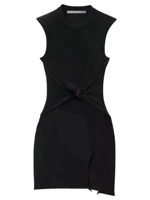 ALEXANDER WANG Alexander Wang Knotted-Waist Mini Dress