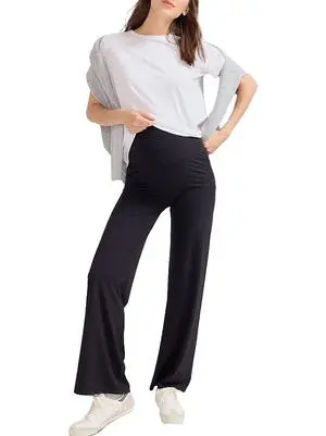 Hatch Collection Maternity Perfect Pant - Black