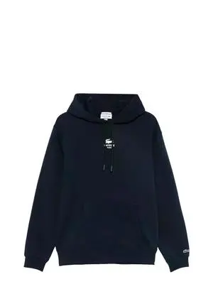 Lacoste Logo-print Hoodie - Blue