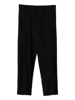 Issey Miyake Plissé Trousers - Black