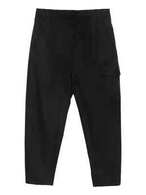 C.P. COMPANY Tapered Trousers - Black
