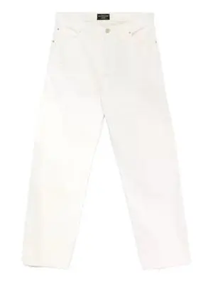 Balenciaga Distressed-effect Jeans - White