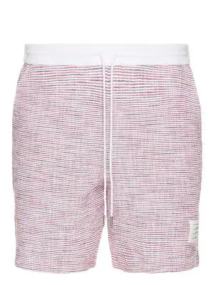 Thom Browne Mid-thigh Summer Shorts - Red