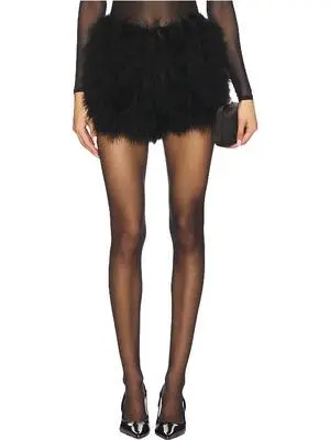 BUBISH Feather Hot Short - Black