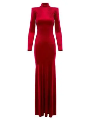V:PM ATELIER Iris Maxi Dress - Red