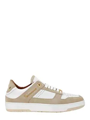 BILLIONAIRE Suede Low-top Sneakers - White