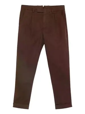 PT TORINO Tapered Trousers - Brown