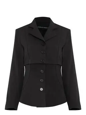 GLORIA COELHO Gloria Coelho Detachable-Hem Blazer
