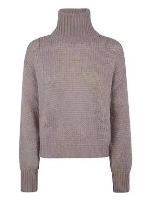 NUUR Alpaca-wool Sweater - Purple