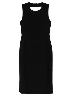 Moschino Open-back Midi Dress - Black