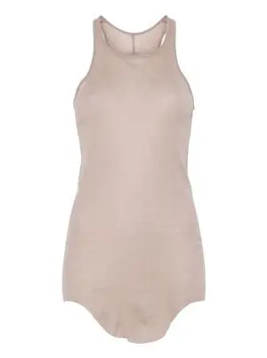 Rick Owens Basic Rib Tank - Flesh