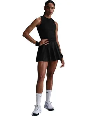 Nike Court Advantage Dri-fit Pleated Tennis Skirt - Black