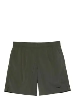 JIL SANDER Logo-print Swim Shorts - Green