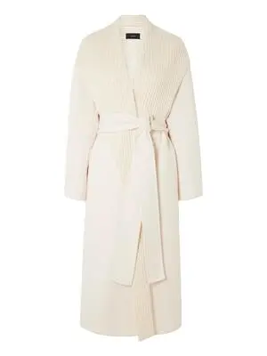 JOSEPH Joseph Rica Belted Cashmere And Wool-blend Coat