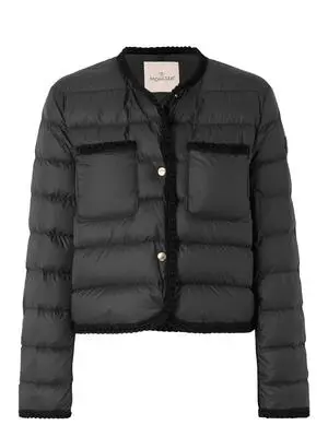 Moncler Gencay Quilted Down Jacket - Black