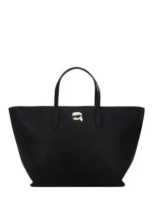Karl Lagerfeld Ikon Tote Bag - Black