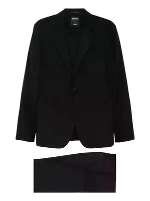 Zegna Wool Suit - Black