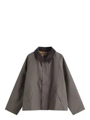 Barbour Os Reversible Transporter Jacket - Ashpalt Grey