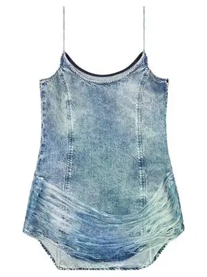 DIESEL® De-dra Mini Dress - Blue