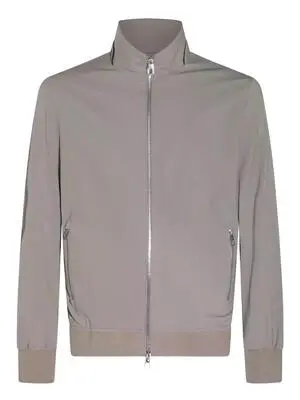MONTECORE Zip-up Bomber Jacket - Neutrals